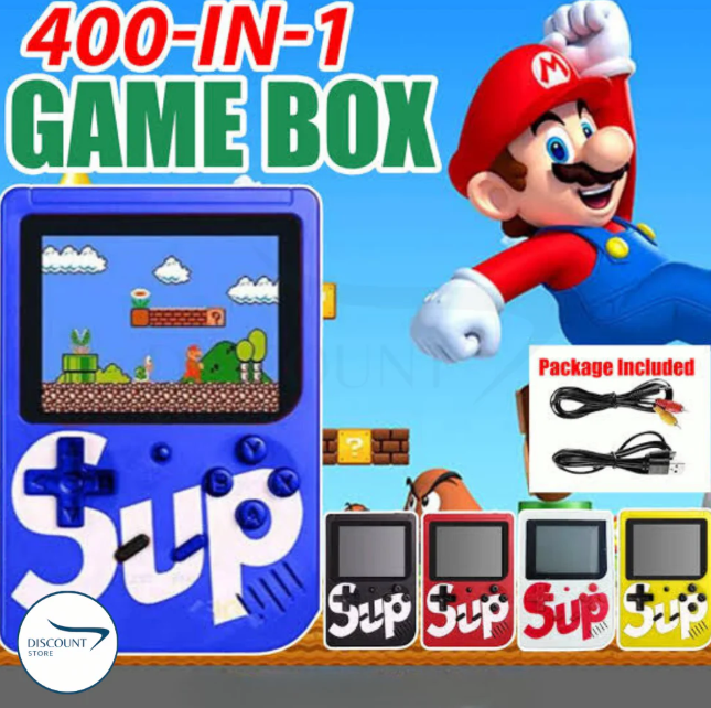 SUP GAM يحتوي على 400 لعبة – Tadj Store
